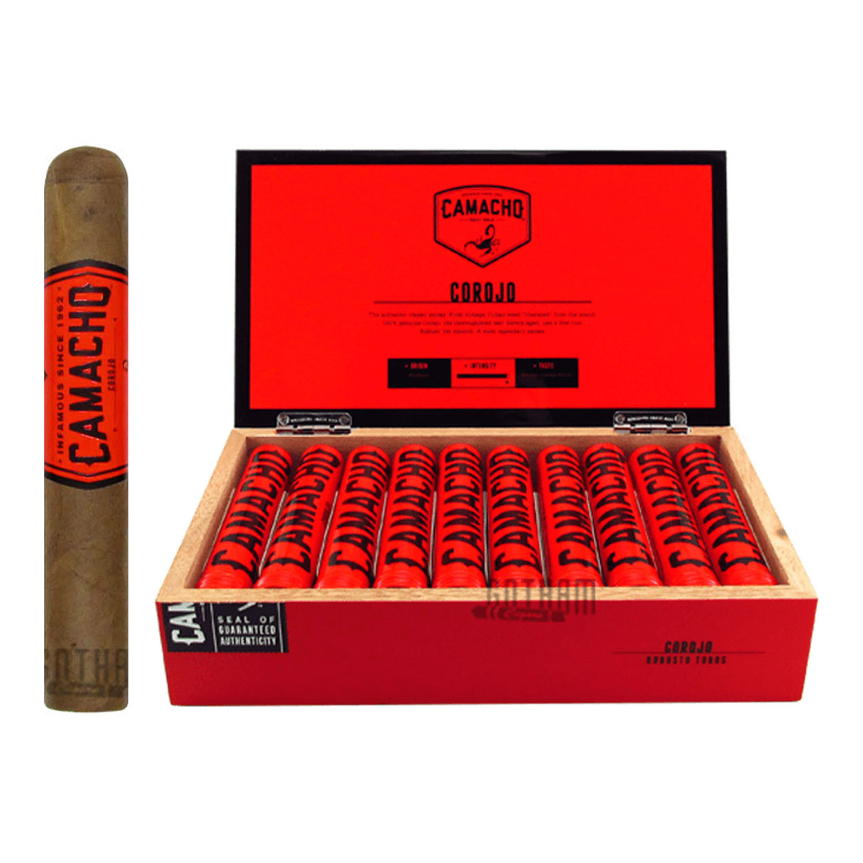 Camacho Corojo Robusto Tubo | Gotham Cigars