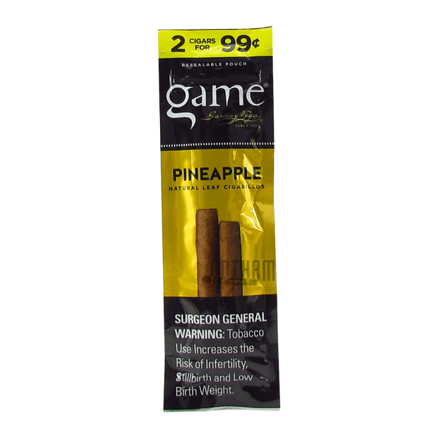 Game Cigarillos Pineapple | Gotham Cigars