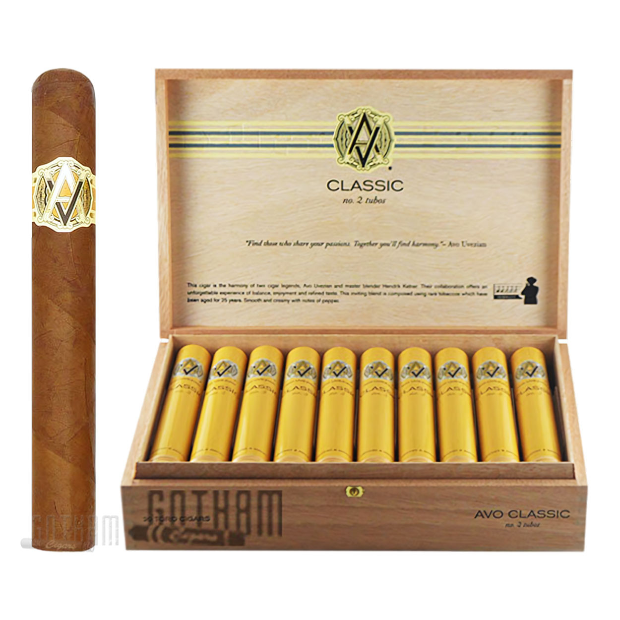 Shop AVO Cigars | Elegant, Smooth Premium Blends | Gotham Cigars