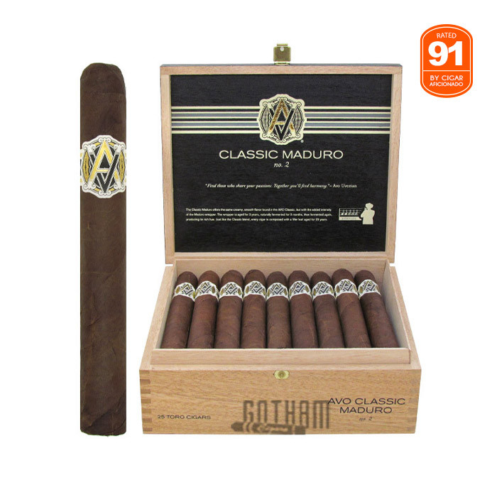 AVO Classic No. 2 Tubos | Discount AVO Cigar | Gotham Cigars