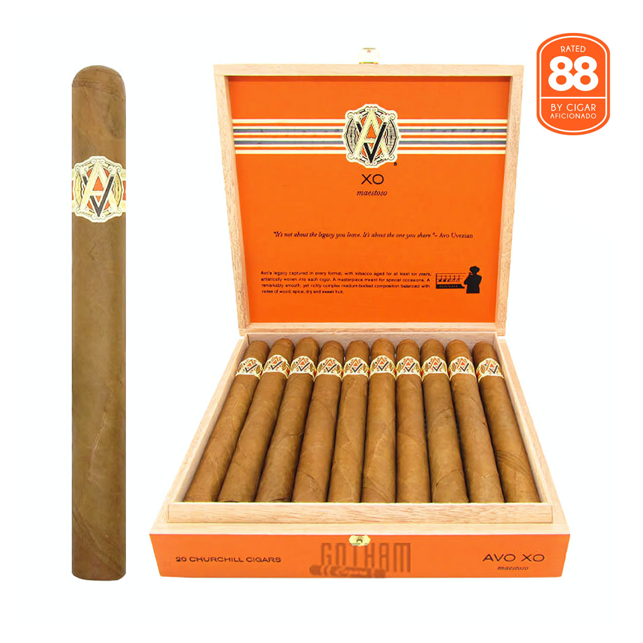 AVO Cigars | Smooth, Elegant, and Premium Cigars | Gotham Cigars