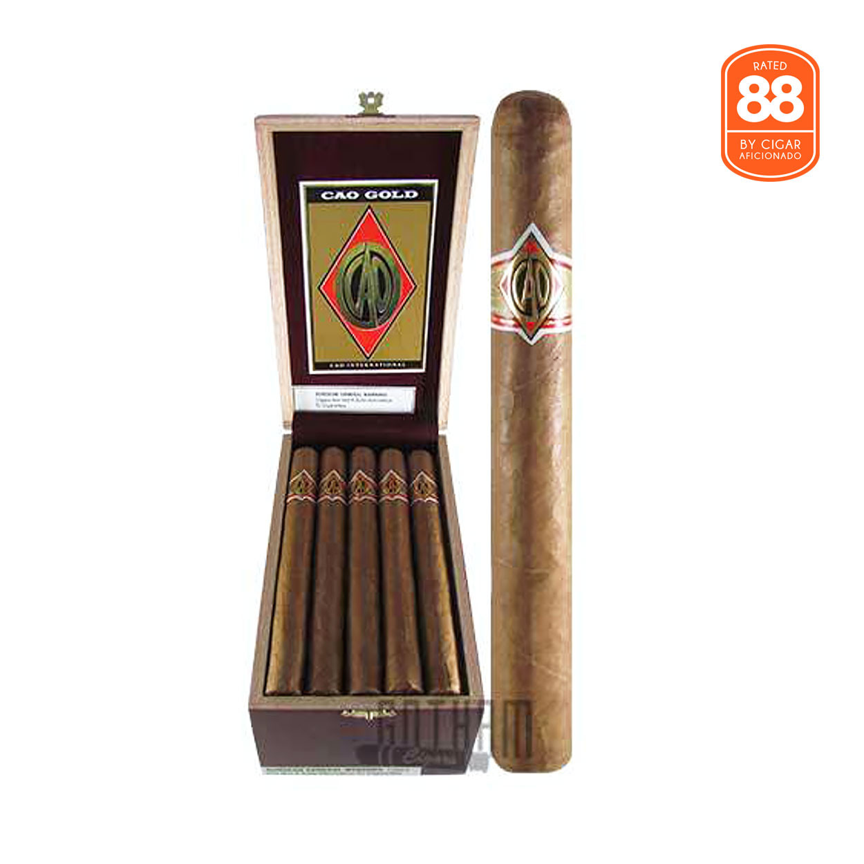 CAO Gold Minis | Premium Connecticut Wrapper with a Smooth Finish ...