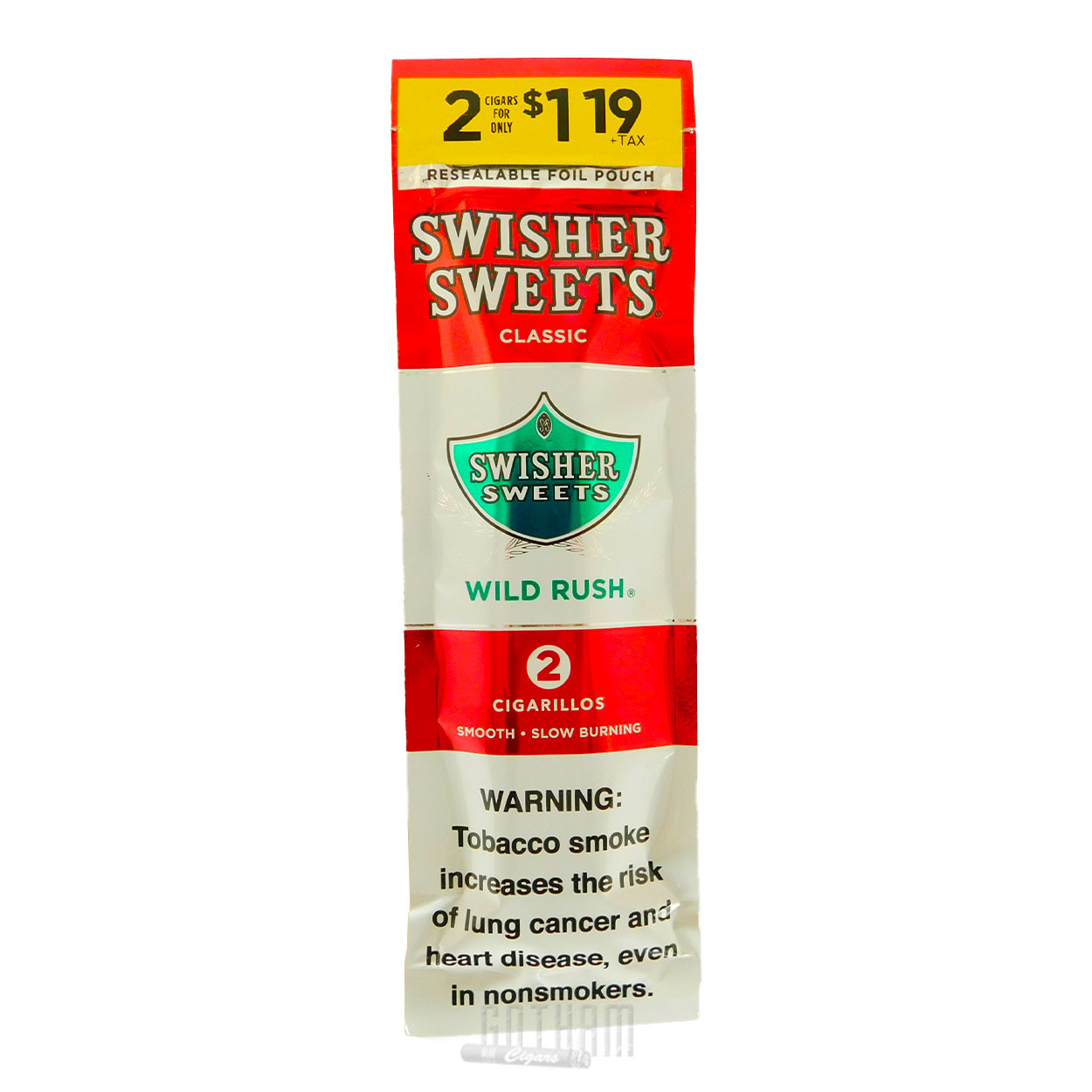 Swisher Sweets Cigarillos Wild Rush | Smooth & Fruity
