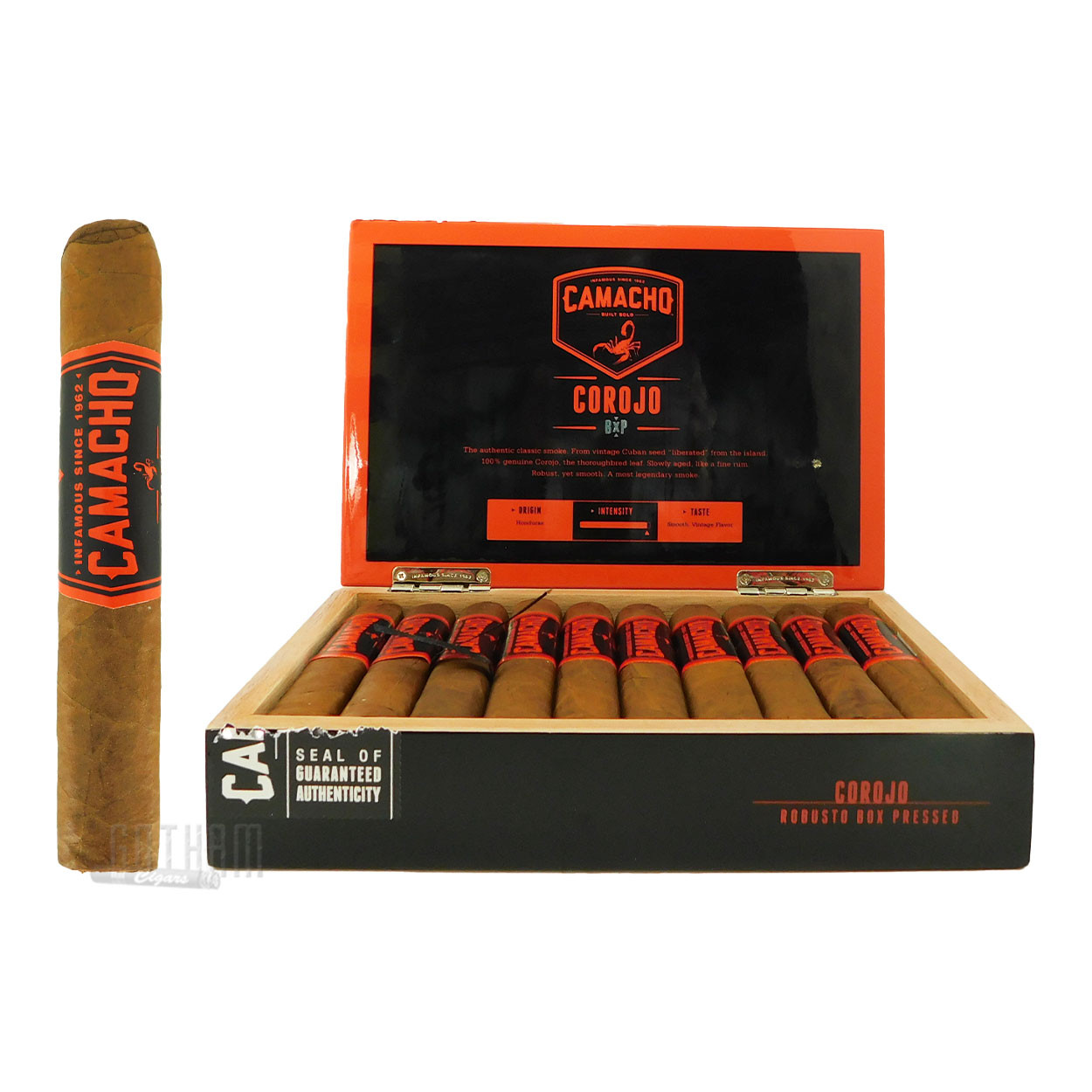 Camacho Corojo Robusto | Bold & Spicy Cigars