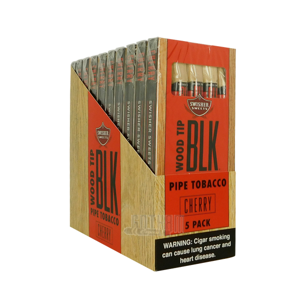 Swisher Sweets BLK Wood Tips Cherry 5PK | Gotham Cigars