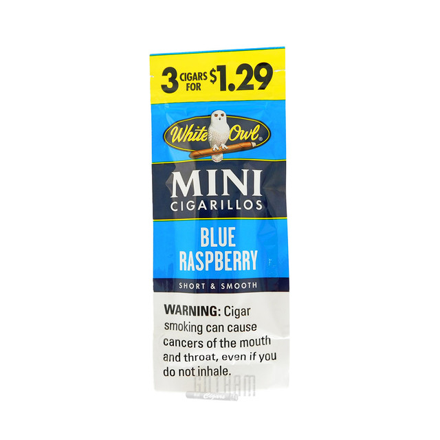 White Owl Mini Cigarillos Blue Raspberry | Gotham Cigars