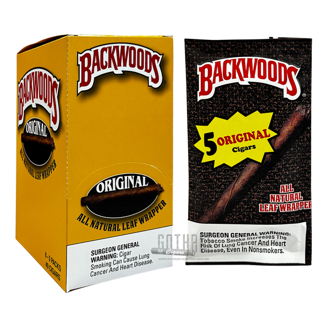 Backwoods True Wraps Original | Classic Rustic Cigars