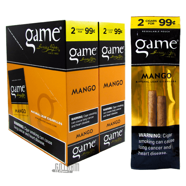 Game Cigarillos Mango | Gotham Cigars