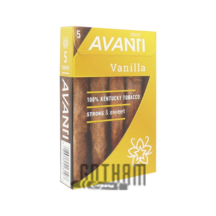 Avanti Vanilla 10/5 Pack | Avanti Cigars | Gotham Cigars
