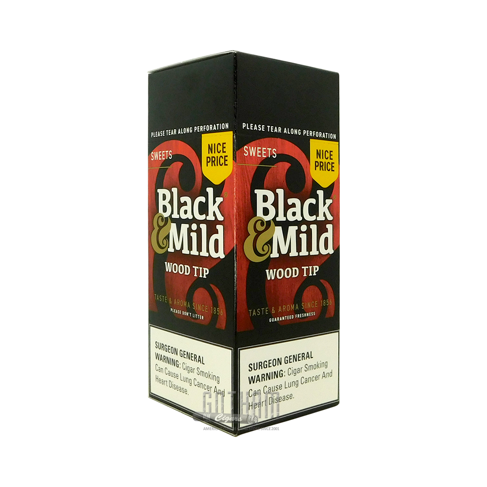Black and Mild Filter Tip Sweet Pack $2.49 | Gotham Cigars