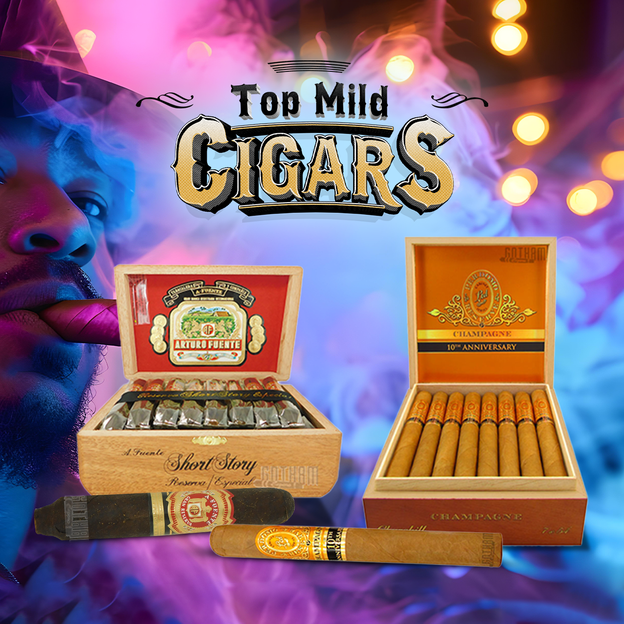 Top Mild Cigars for Beginners and Aficionados - Gotham Cigars