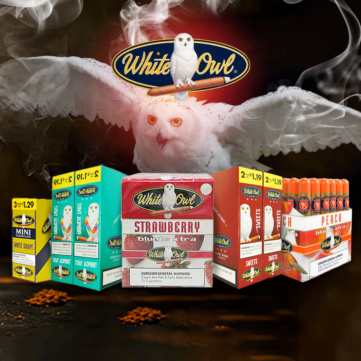 Explore flavor profiles of White Owl Cigars - Gotham Cigars