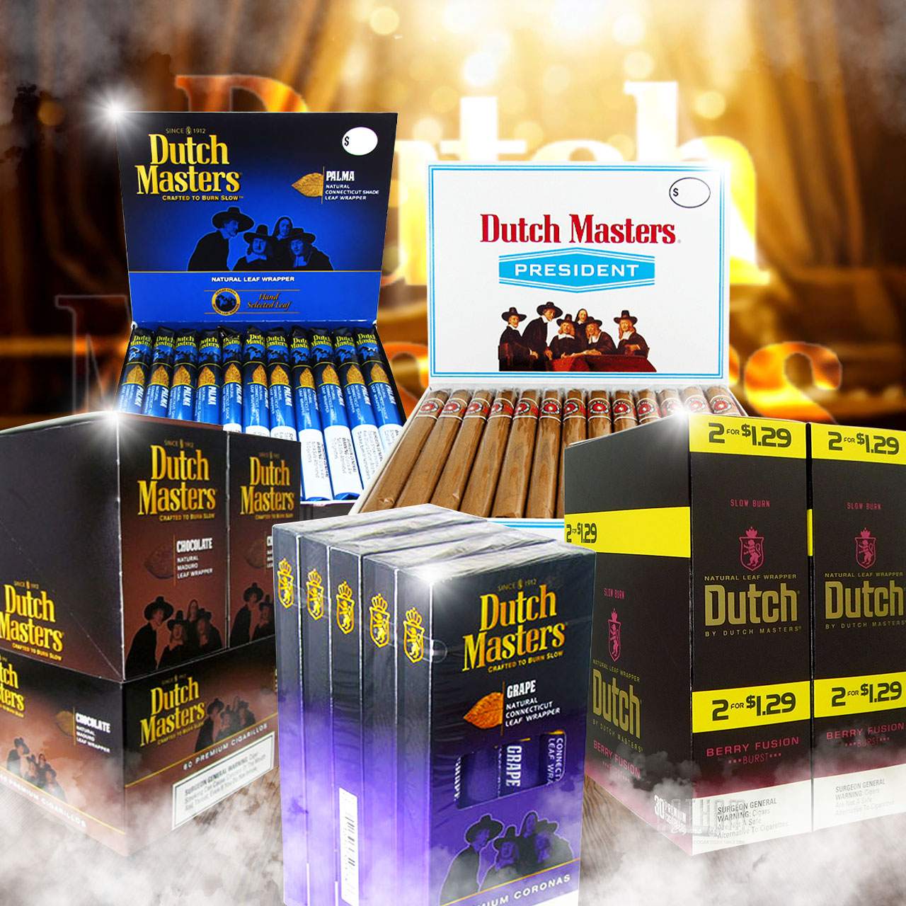 Dutch Master Logo Shop Best Prices On Dutch Masters Cigars | Holt's