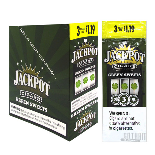 Jackpot Cigarillos Green Sweet | Smooth & Sweet Flavor