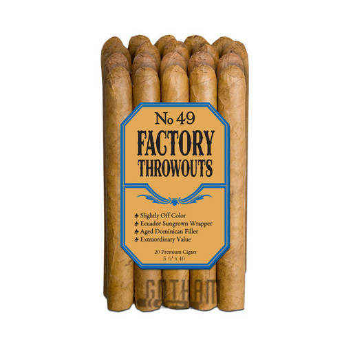 Factory Throwouts No.49 Natural | Gotham Cigars