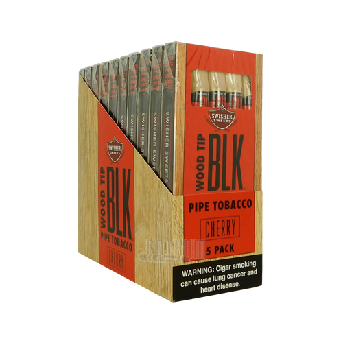 Swisher Sweets BLK Wood Tips Cherry 5PK | Gotham Cigars