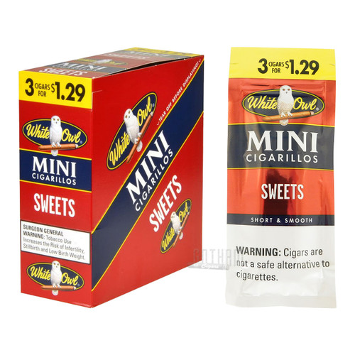 White Owl Mini Cigarillos Sweets | Premium Slow-Burning with a Sweet ...
