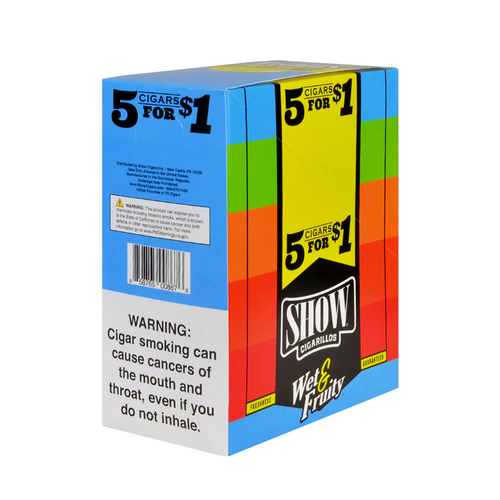 Show Cigarillos Wet & Fruity | Gotham Cigars
