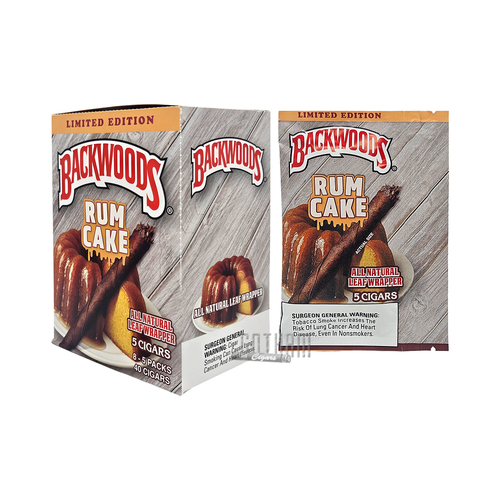 Backwoods Rum Cake Limited Edition | Sweet & Smooth