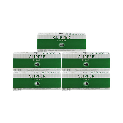 Clipper Filtered Cigar 5-Pack | Smooth Flavor Variety