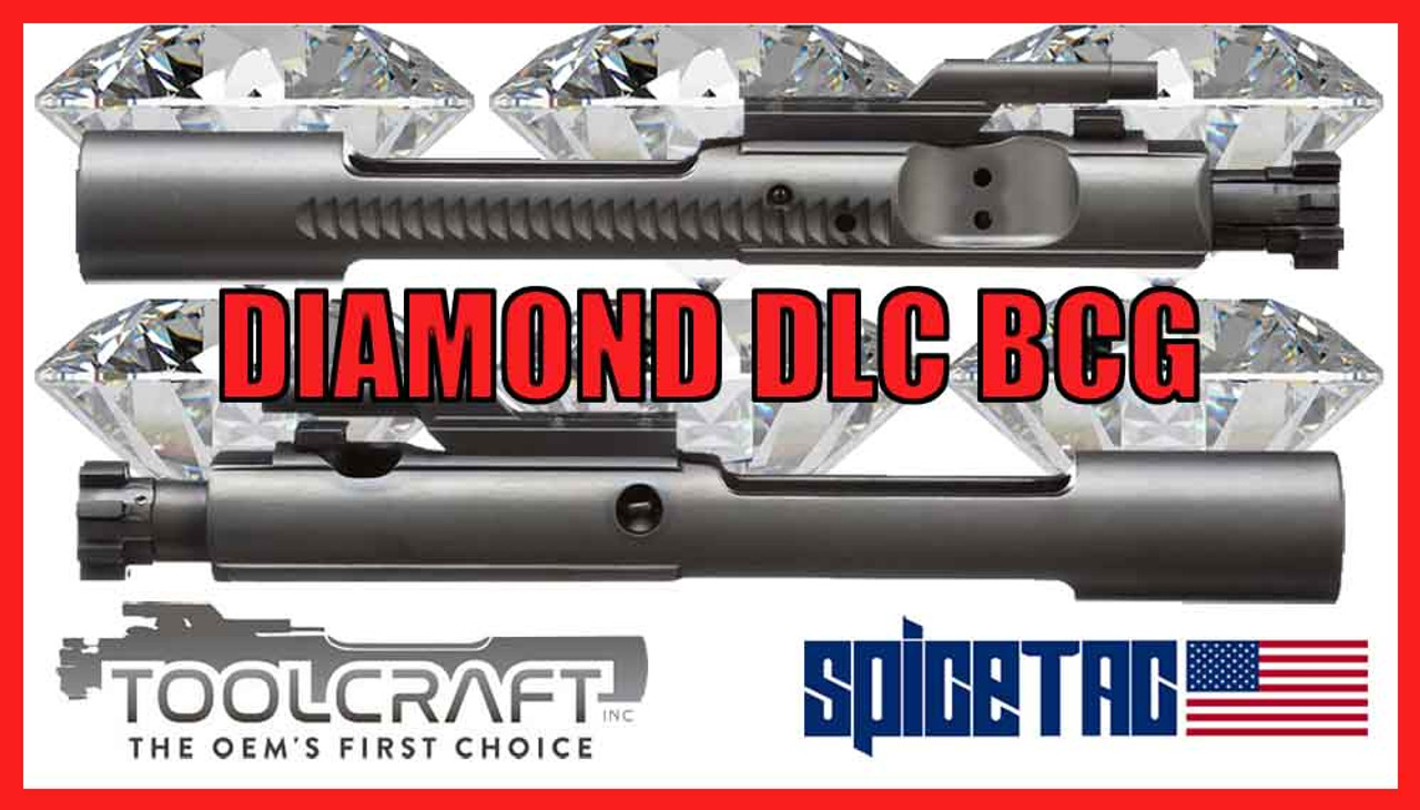 Toolcraft Diamond DLC BCG Review - The Best BCG Ever Made? - SpiceTac | AR-15 Parts