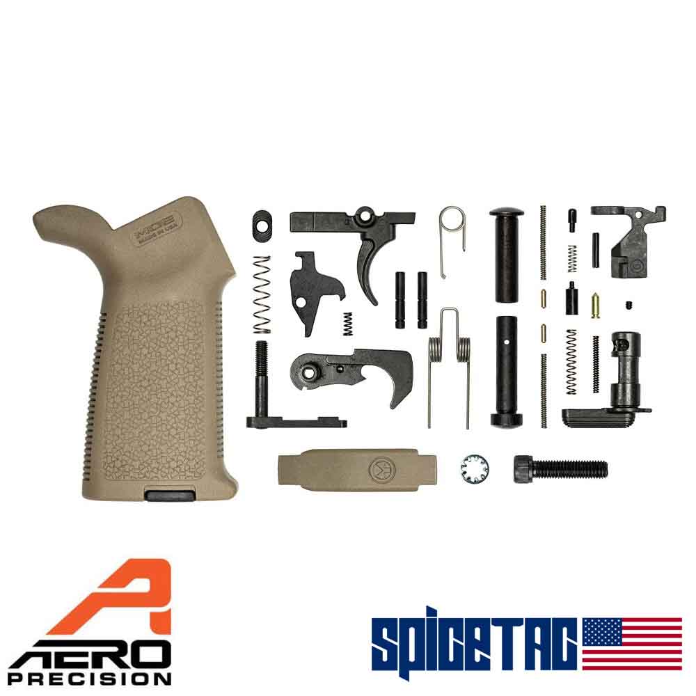 FDE Lower Parts Kit | Aero Precision Lower Parts Kit