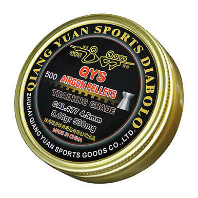 QYS Training Match 177 4,5mm 530mg 500 Tin - Sunbury Firearm Supplies