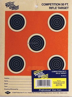 Tetra Target Paper Competition 50ft - Sunbury Firearm Supplies