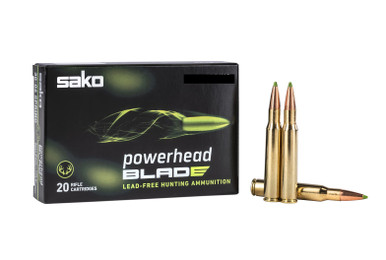 Sako 9.3x62 230gr Powerhead Blade 20pk - Sunbury Firearm Supplies