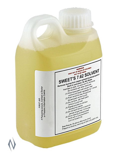 SWEETS 7.62 SOLVENT 1 LITRE - Sunbury Firearm Supplies