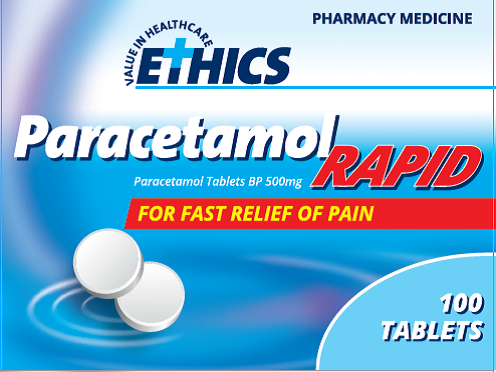 ETHICS Paracetamol Rapid 100 Caplet limit 1 - SPOIL.co.nz