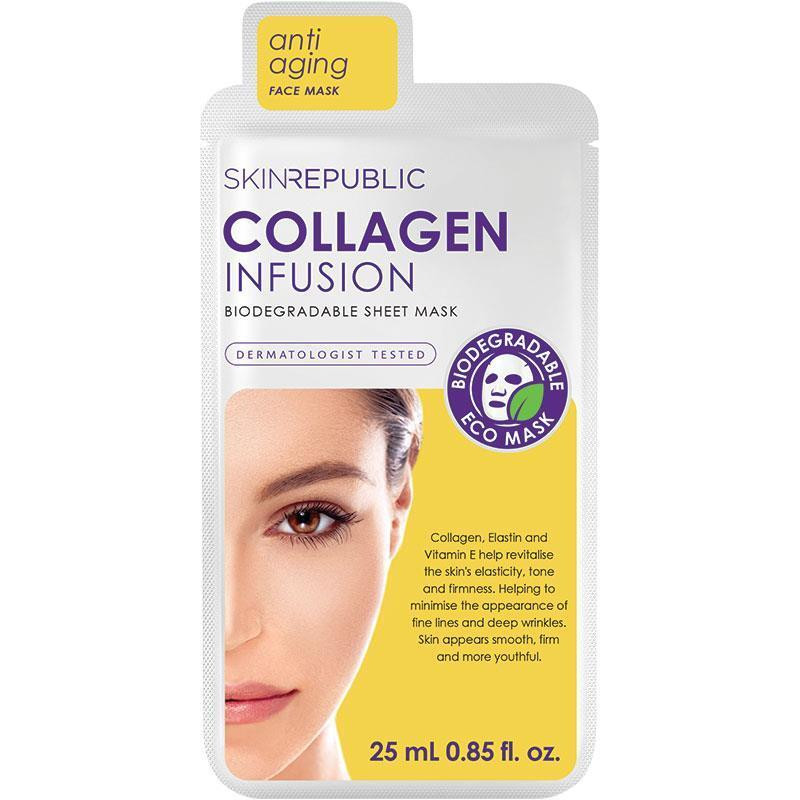 Skin Republic Collagen Infusion Face Mask - SPOIL.co.nz