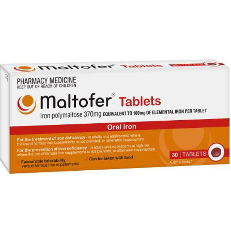 Maltofer Tablets 370Mg 30 Tablets - SPOIL.co.nz