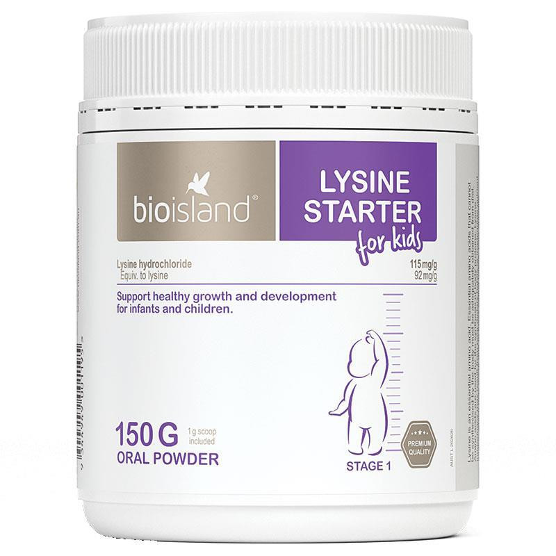 BioIsland Kids Lysine Starter (150g) - SPOIL.co.nz