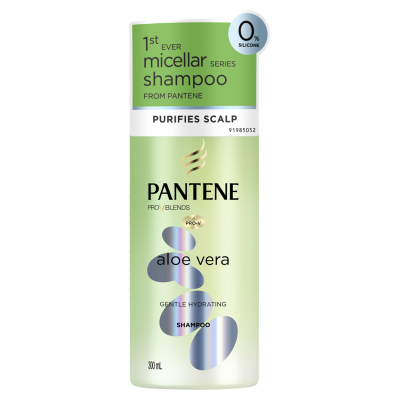 Pantene Pro-V Blends Micellar Aloe Vera Gentle Hydrating Shampoo 300ml ...