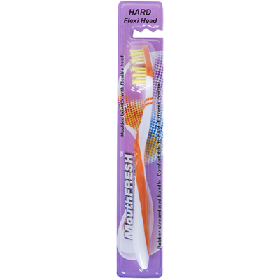 Mouthfresh Hard Flexihead Toothbrush 1pk - SPOIL.co.nz