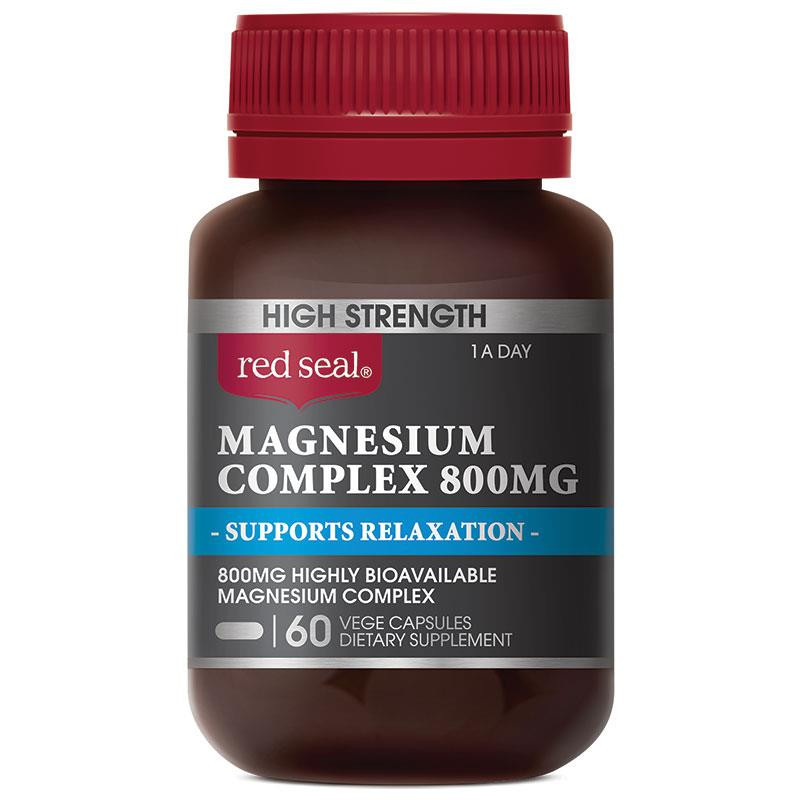 Red Seal Magnesium Complex 800mg Capsules 60pk - SPOIL.co.nz