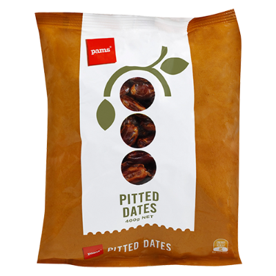 Pams Pitted Dates 400g - SPOIL.co.nz