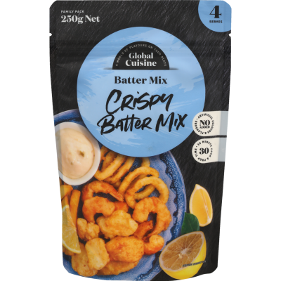 Global Cuisine Crispy Batter Mix 250g - SPOIL.co.nz
