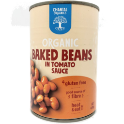 Chantal Organics Organic Baked Beans In Tomato Sauce 400g - SPOIL.co.nz