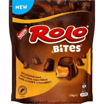 Nestle Rolo Chocolate Bites 120g - SPOIL.co.nz