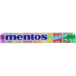 Mentos Rainbow Roll Confectionery 37.5g - SPOIL.co.nz