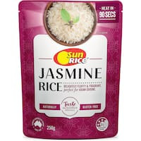 SunRice Fragrant Jasmine Microwave 90 Sec Rice 250g - SPOIL.co.nz