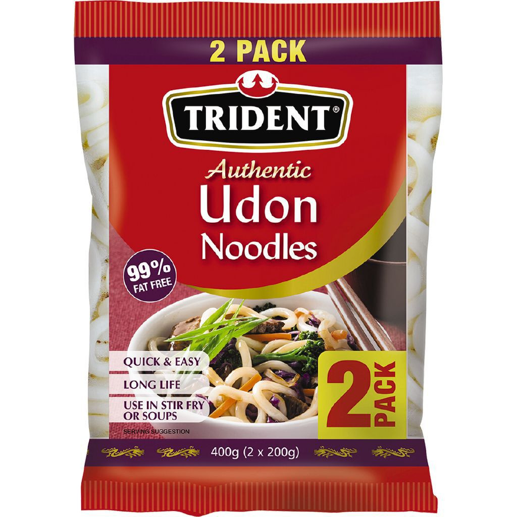 Trident Japanese Udon Noodles 2pk - SPOIL.co.nz
