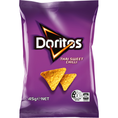 Doritos Thai Sweet Chilli Corn Chips 45g - SPOIL.co.nz