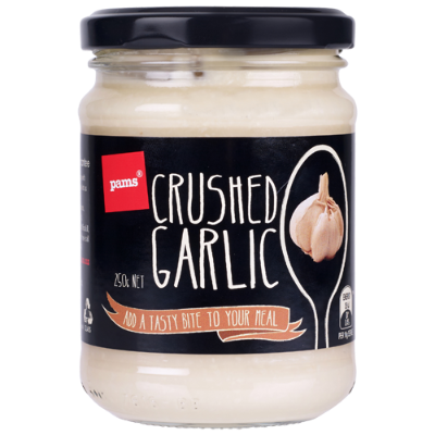 Pams Crushed Garlic 250g - SPOIL.co.nz