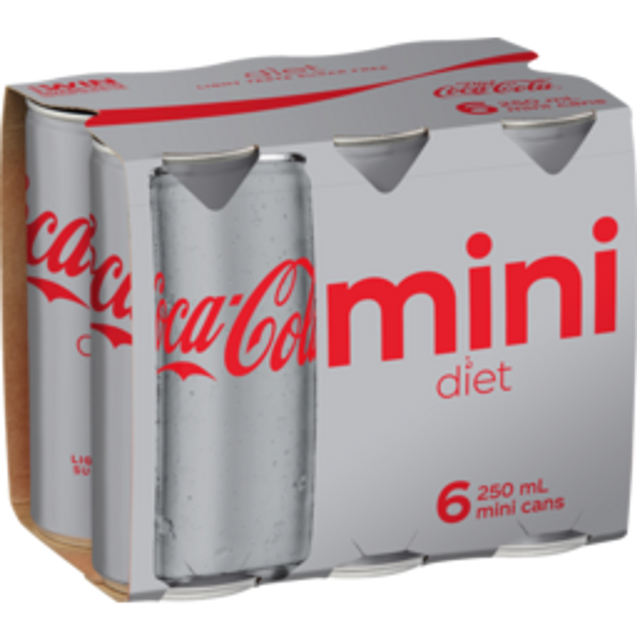 Diet Coca-Cola Soft Drink Cans 6 x 330ml - SPOIL.co.nz