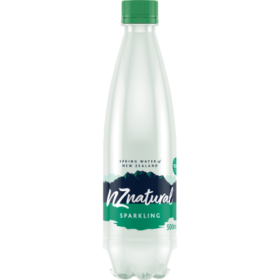 NZ Natural Sparkling Water 500ml - SPOIL.co.nz