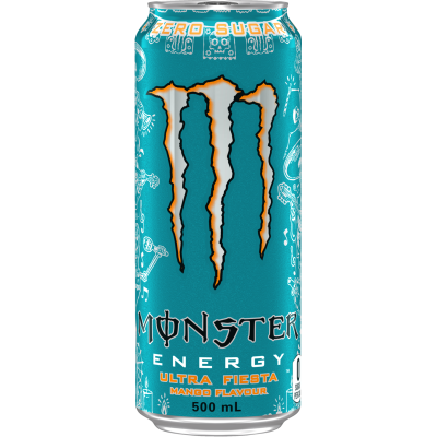 Monster Ultra Fiesta Mango Flavour Zero Sugar Energy Drink 500ml ...