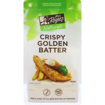 Mrs Rogers Naturals Crispy Golden Batter 400g - SPOIL.co.nz